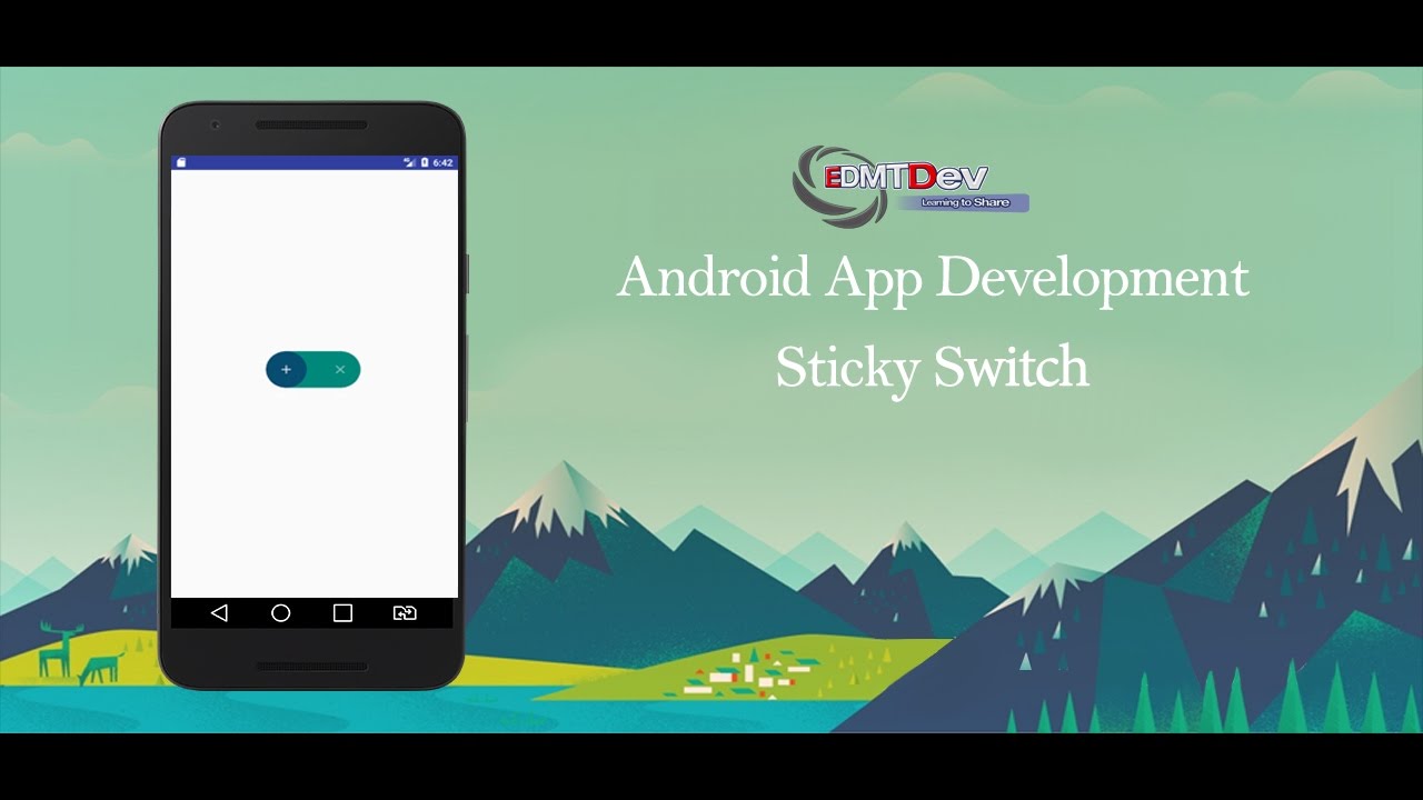 Android Studio Tutorial - Sticky Switch