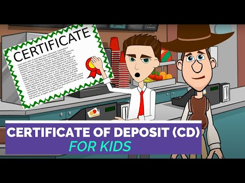 What is a Certificate of Deposit or CD? A Simple Explanation for Kids and Beginners
