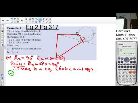 Gr 11 EUCLIDEAN GEOMETRY L13 Ex 9.7 Part 2 (Non-numerical Examples Part 2)