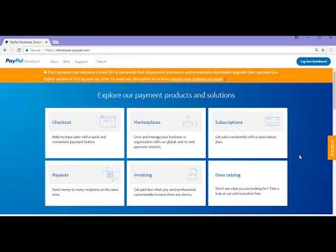 Getting Your PayPal REST API Credentials