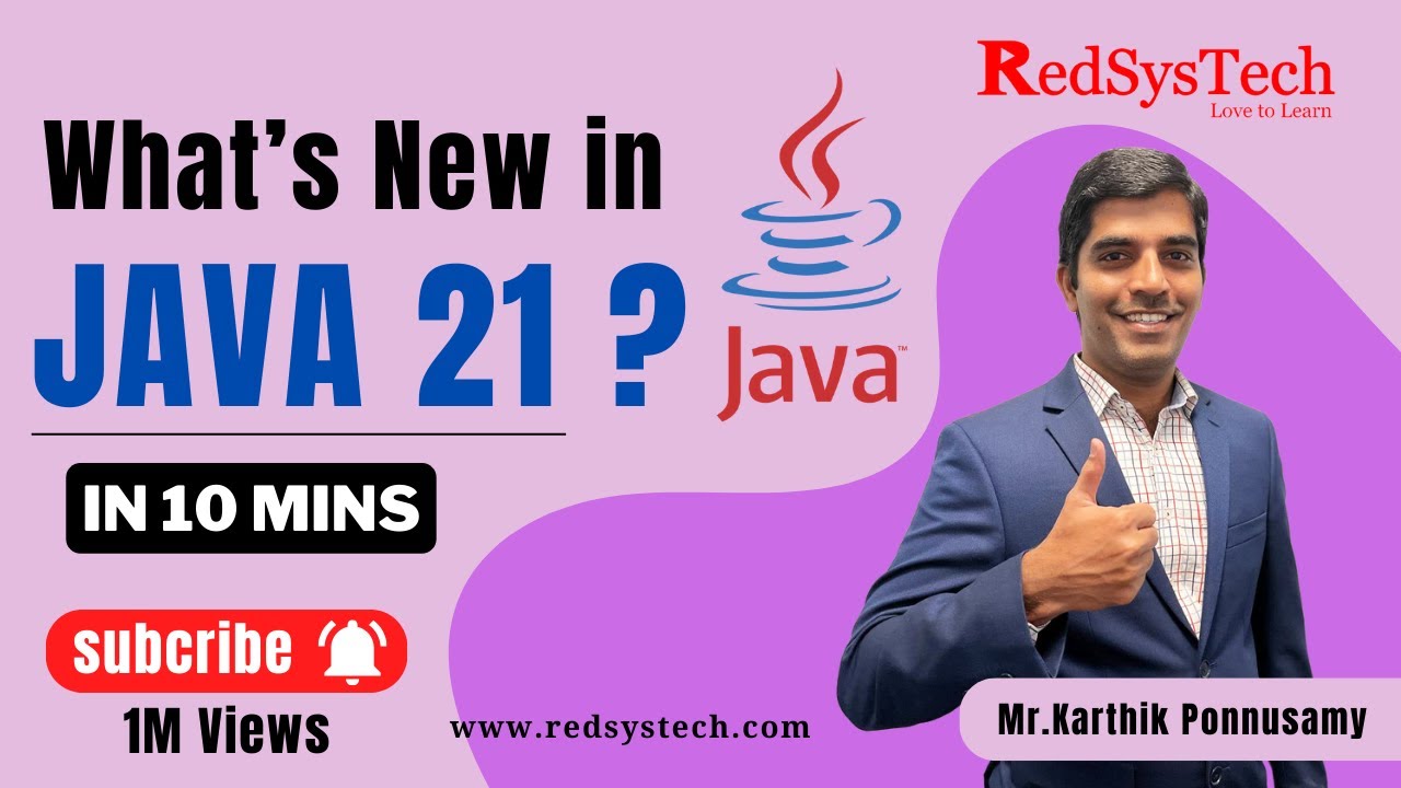 # 226  java 21 new features | java 21 features tutorial | RedSysTech