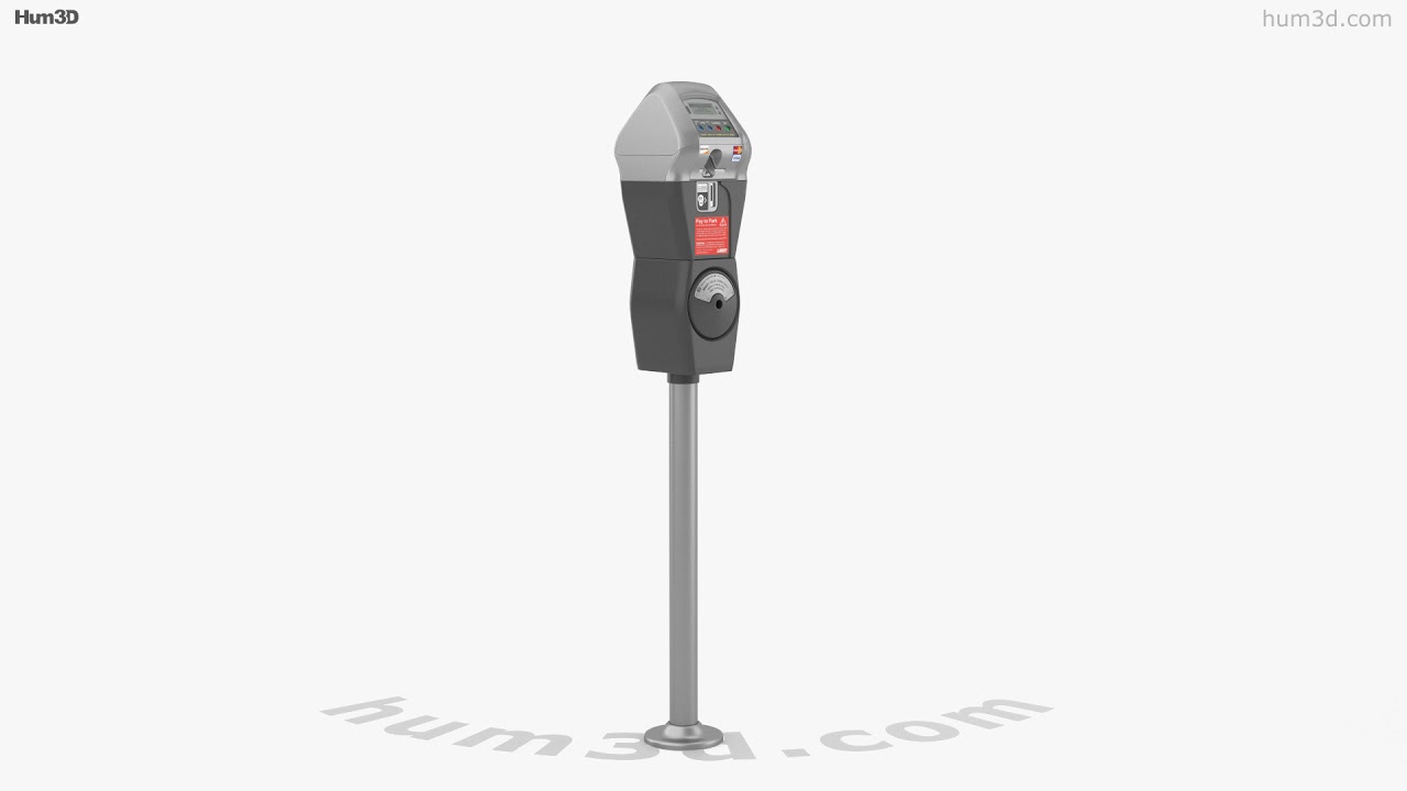 Los Angeles Parking Meter 3D model by 3DModels.org