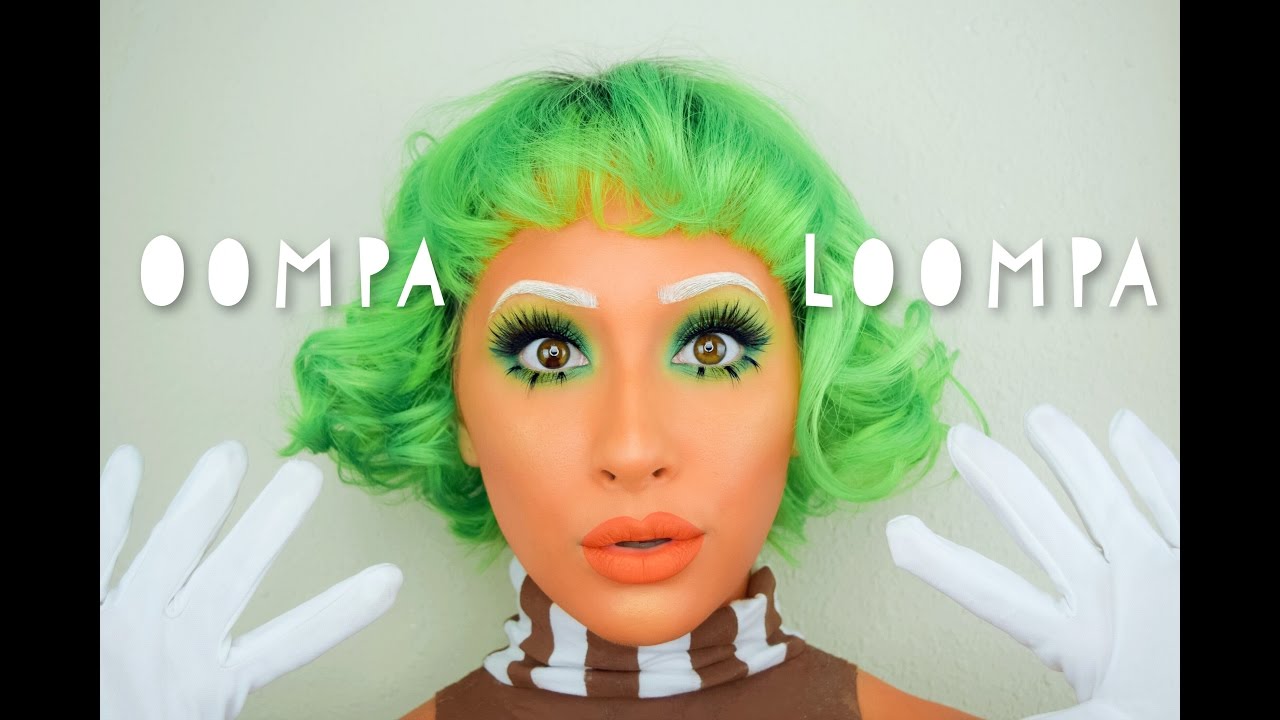Oompa Loompa Makeup Tutorial