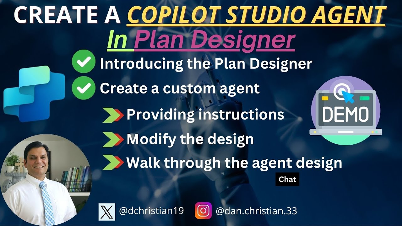 Copilot Studio: How to Build Your First Agent in Plan Designer