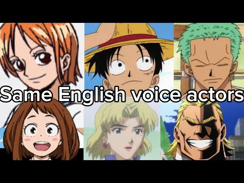 One Piece East blue characters English Dub voice actors