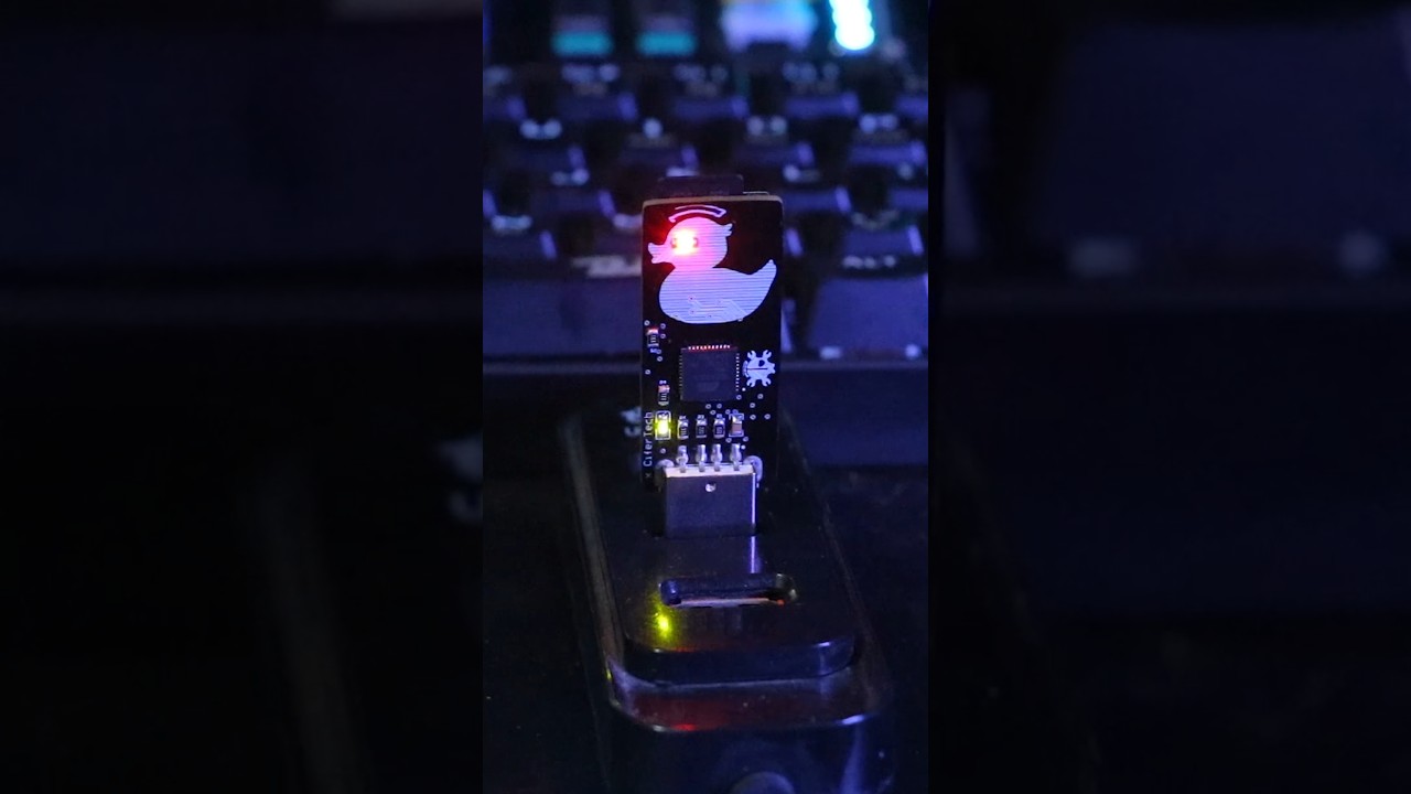 DIY USB Rubber Ducky 🦆 #arduinoproject #cybersecurity #arduino