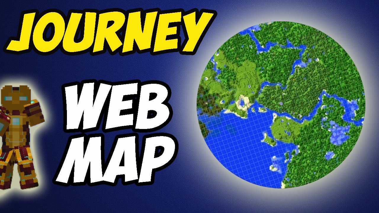 Minecraft Journeymap WEB MAP - how to use