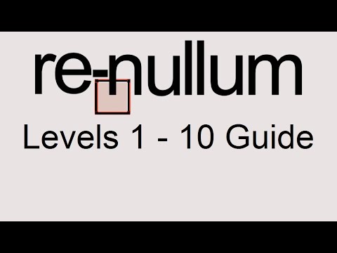 Steam Community :: Video :: [Re-Nullum] Levels 1 - 10 Guide