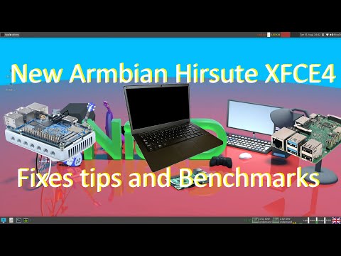 Armbian Hirsute XFCE4 / Fixes, tips and benchmarks