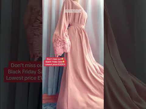 Black Friday Sale: Grab the Lowest Prices Ever! #abaya #blackfriday #modestfashion