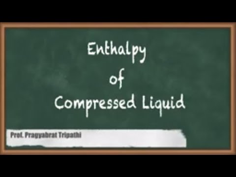 GATE Mechanical Engineering: Enthalpy of Compressed Liquid - Closed ...