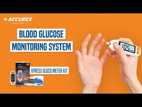 Blood Glucose Monitoring System | Xpress Gluco Kit | Glucometer Kit | POC | IVD | Accurex Biomedical