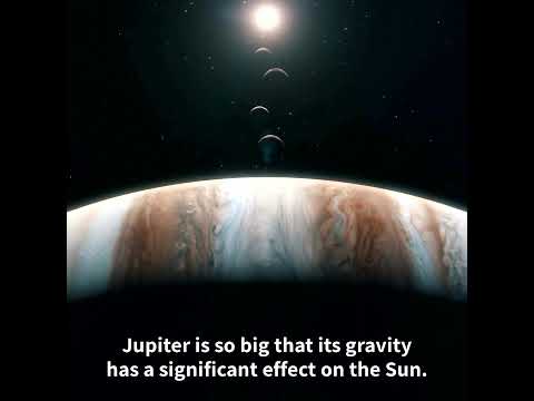 Jupiter doesn't orbit the sun! #shorts #science #space #physics