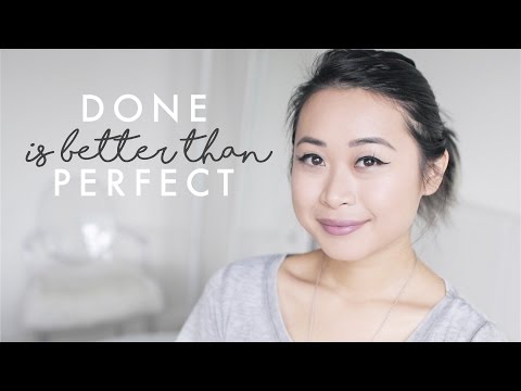 Done is better than perfect. Start before you're ready! 💥