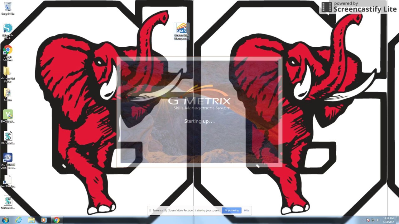 GMetrix :  How to begin a training or testing