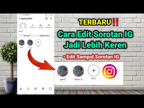 Foto Custom🔥Begini Cara Merubah Sampul Sorotan Instagram Jadi Lebih Keren