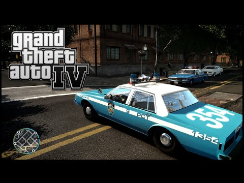 GTA 4 Police Patrol - LCPDFR 1.1 Backup Callouts - "NYPD 1970's"