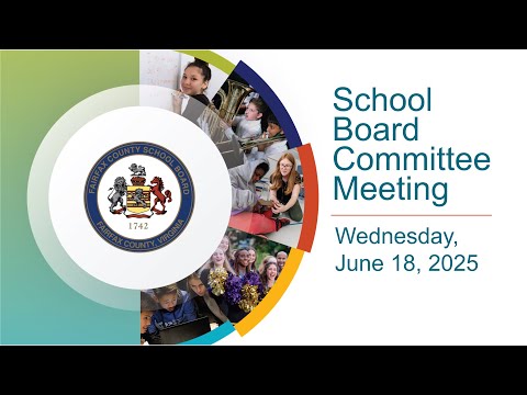 6/17/2025 - FCPS Public Engagement Committee Meeting
