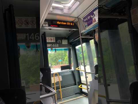 CT fastrak route 101: Asylum Street & Bushnell Park arrival announcement!