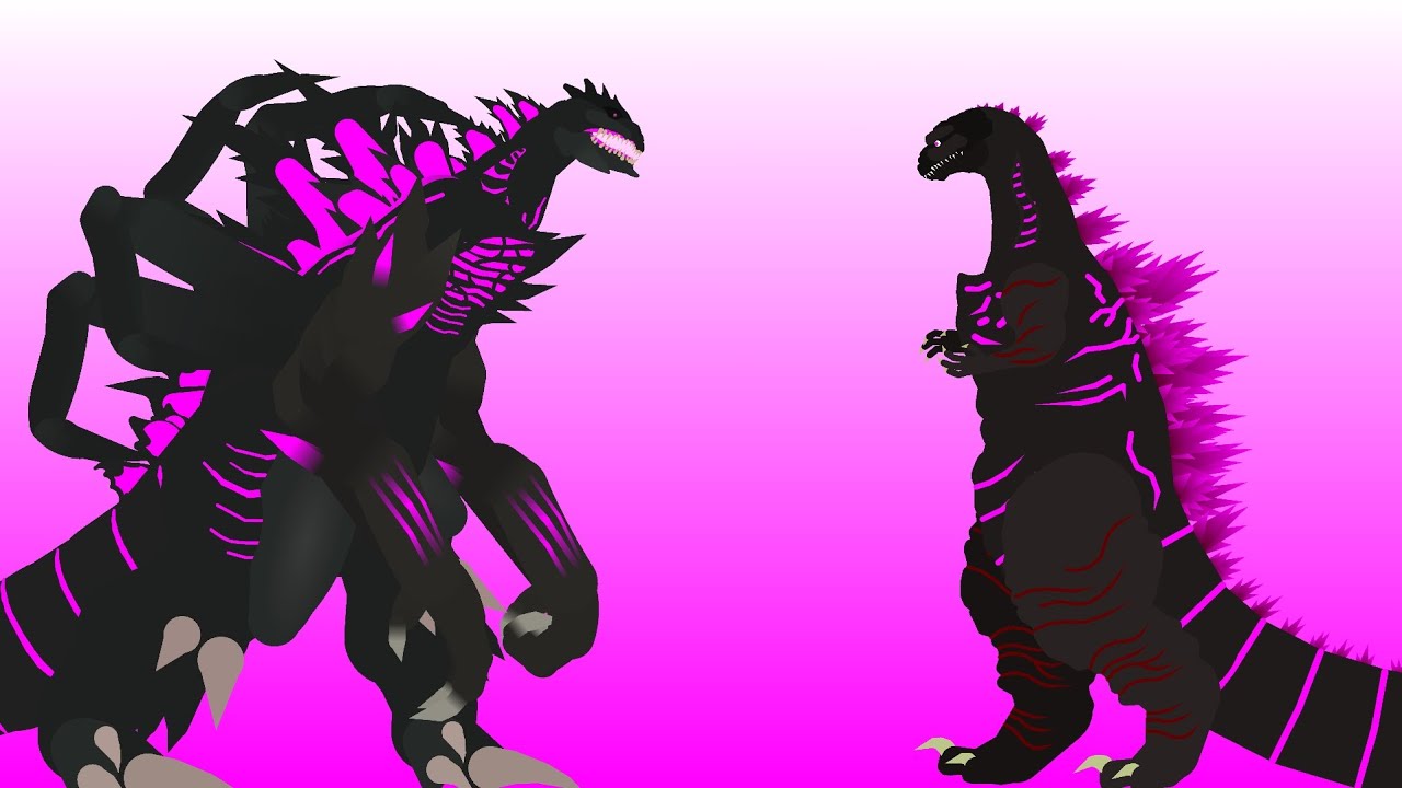 Sinister shin Godzilla vs Shin Godzilla | stick node animation
