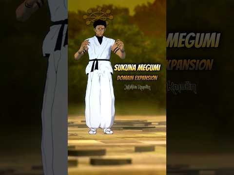 Sukuna Megumi Domain Expansion !! Jujutsu Kaisen - Cursed Clash