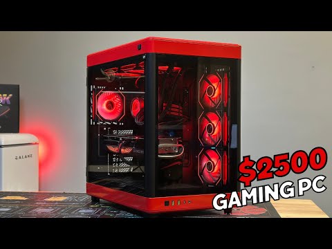 The ULTIMATE $2500 Black and Red Gaming PC (Build Guide)