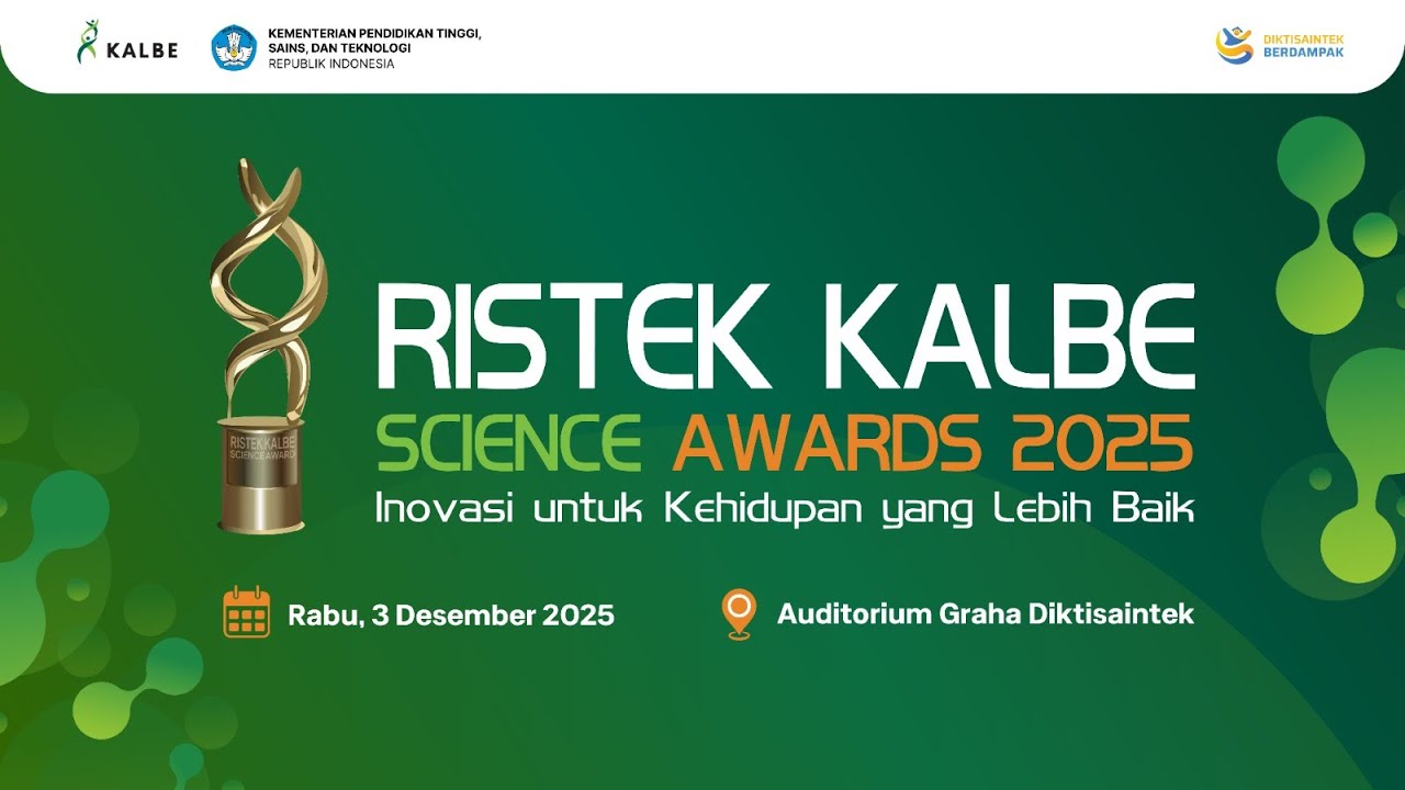Awarding Ristek Kalbe Science Awards 2025