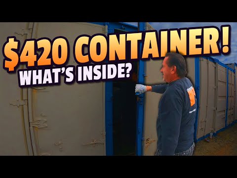 PAID $420 For Storage CONTAINER Unit!