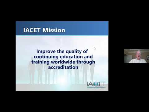 Accreditation Assistance Webinar (January 13, 2021)