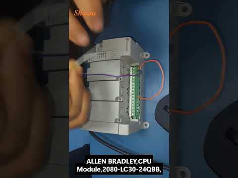 ALLEN BRADLEY,CPU Module,2080 LC30 24QBB, #allenbradley #cpumodule #schneider #industrialequipment