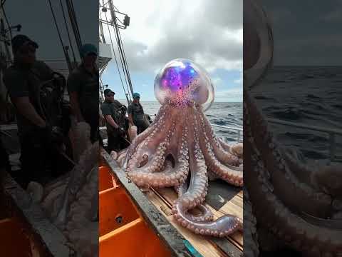 Giant Sea Monsters Caught by Fishermen! 🐙🎣#GiantSeaCreatures #FishingDiscoveries #OceanMysteries