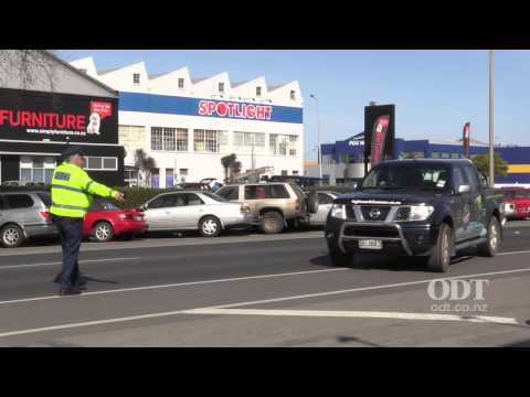 Police operation targeting distracted drivers