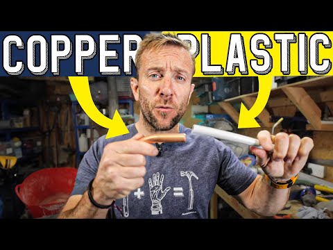 HOW TO JOIN PLASTIC AND COPPER PIPE TOGETHER - 3 METHODS