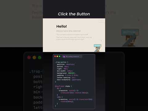 Click The Button Particles ๐ผ Source Code ๐ฅ๐ฅLink in description๐