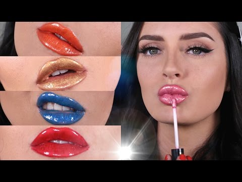 Crazy Metallic Lip Lacquer Review! NOT SO CUTE