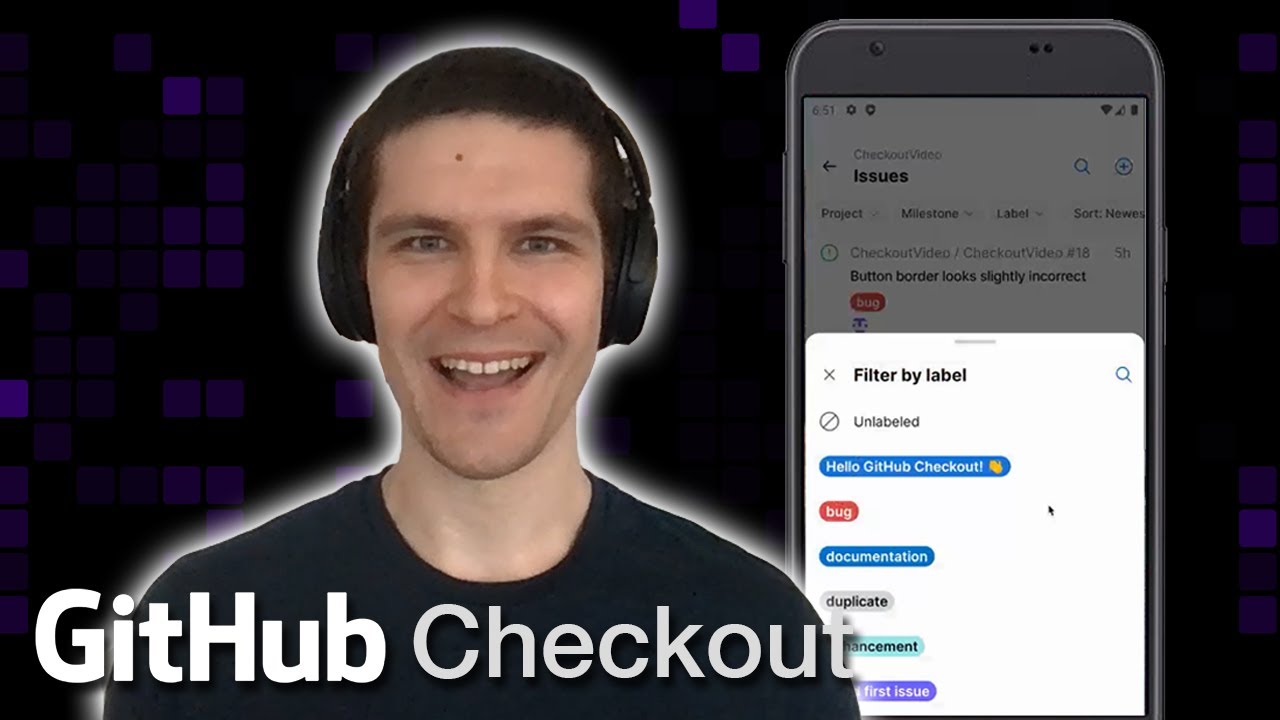 Filtering and metadata experience on GitHub mobile - GitHub Checkout