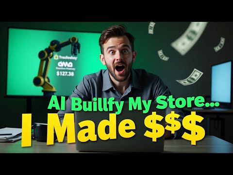 I Let FREE AI Build a Shopify Store and Made Sales in 24 Hours ($0 to $$$)