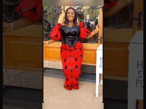 Latest Collection of Black and red kaba and slits for Funerals