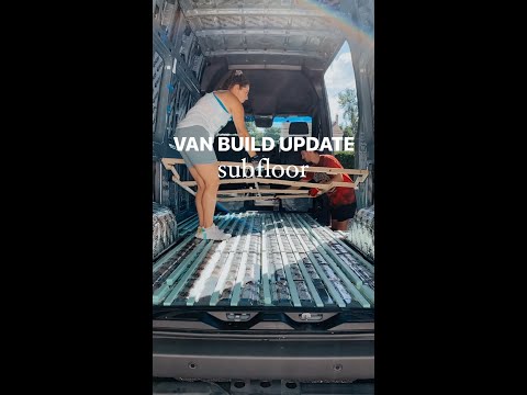 VAN BUILD UPDATE: subfloor