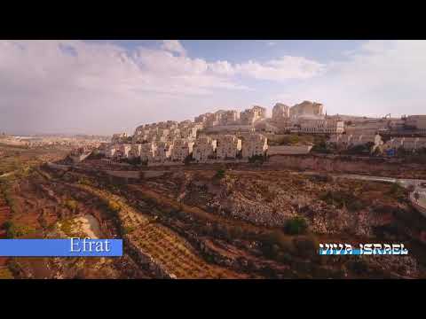 Efrat From the Air - Thanks to VIVA ISRAEL