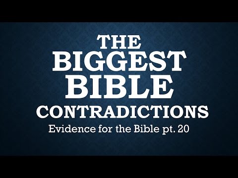 Biggest Bible Contradictions: Evidence for the Bible – Easy Peasy All ...