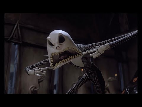 Nightmare before Christmas Jack scary face