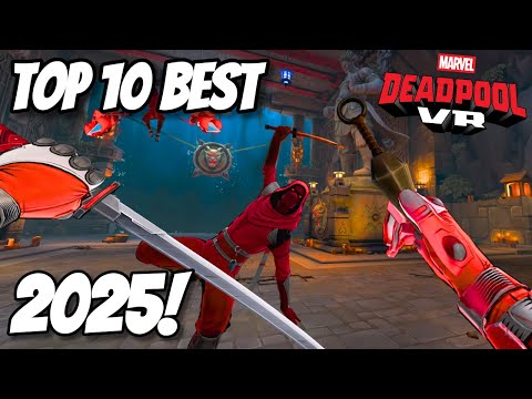 TOP 10 BEST NEW GAMES COMING TO VR IN 2025!