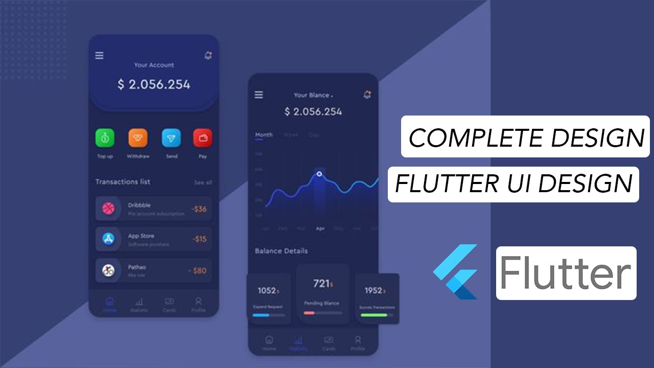 Flutter UI Design | Complete Design | Flutter Beginners | Speed Code