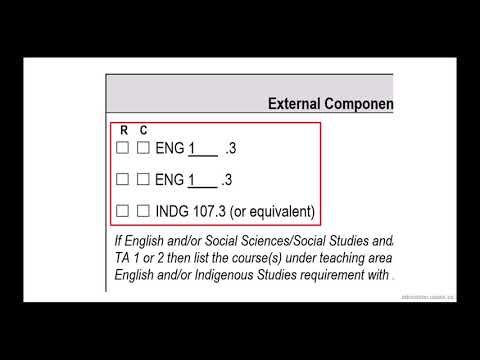 Bachelor of Education – Secondary Program Route