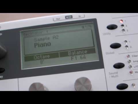Waldorf Blofeld Keyboard - LicenseSL - how to play factory samples