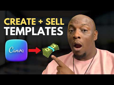 How To Create and Sell Canva Templates (Simple 4- Step Tutorial)
