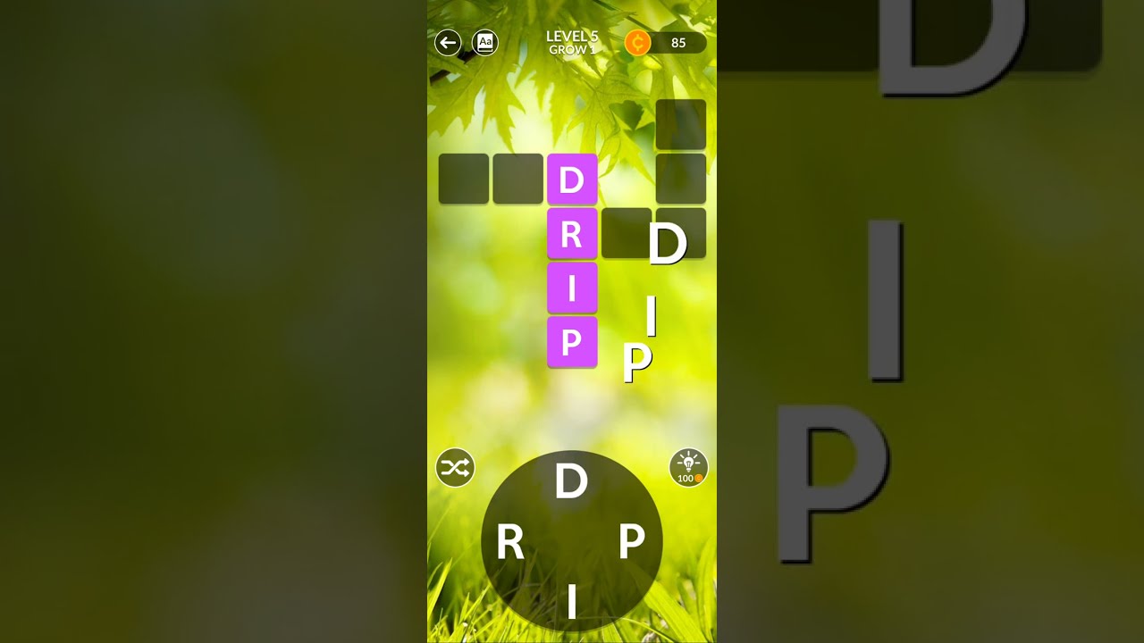 Wordscapes Answer Level 5