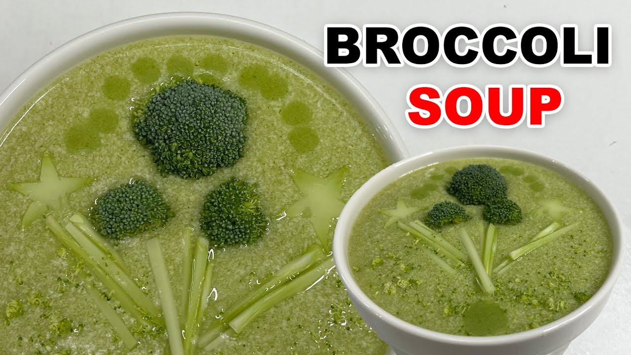 How To Make Broccoli Soup | Broccoli Soup Recipe | Healthy Broccoli Soup Recipe | Broccoli Recipes
