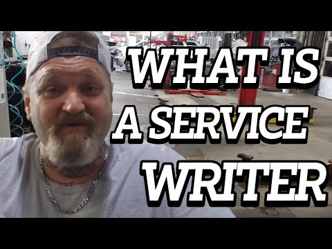 WHAT IS A SERVICE WRITER AND WHAT DO THEY DO – INSANE THROTTLE